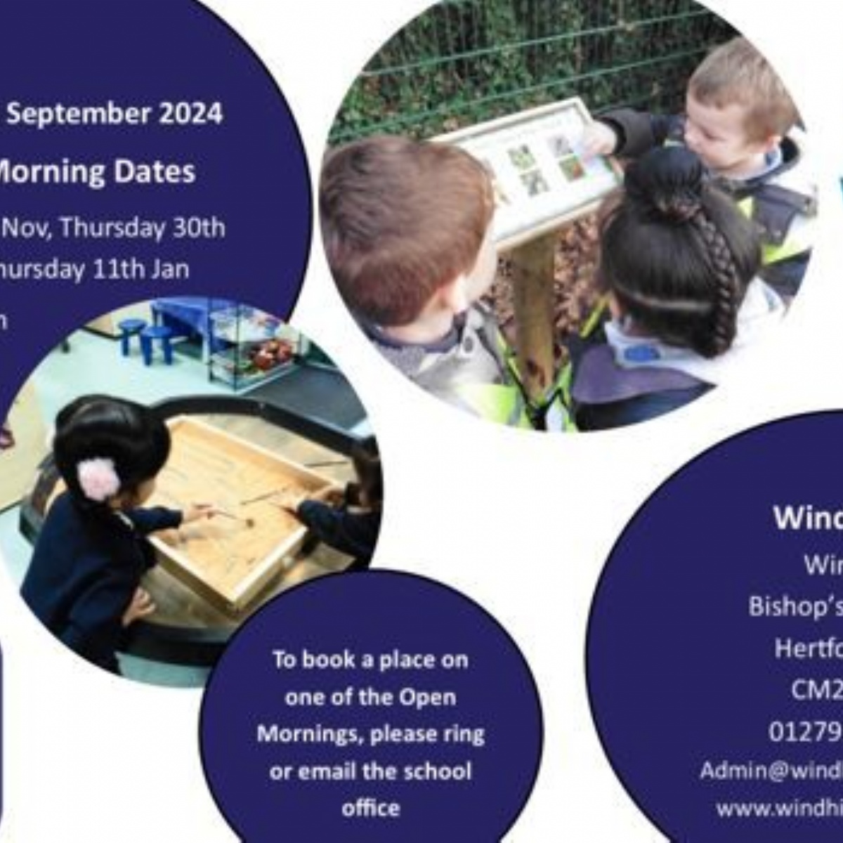 Windhill21 - Reception 2024 Open Mornings